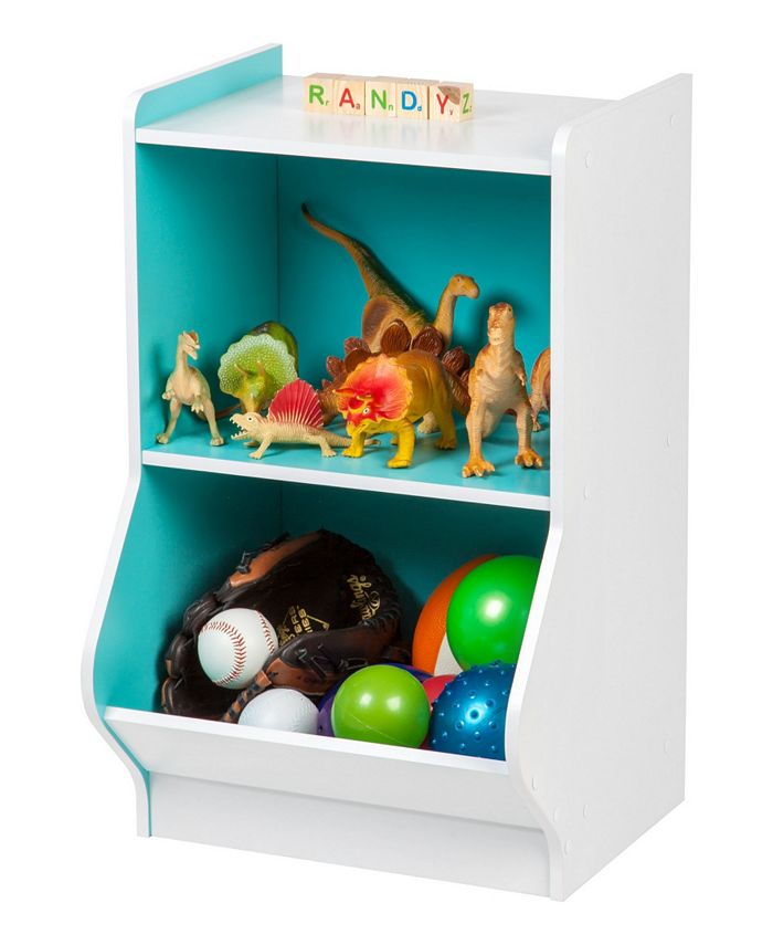 IRIS USA 2-Tier Storage Organizer Shelf with Footboard - Macy's