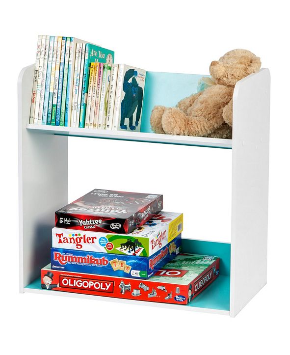 IRIS USA 2-Tier Tilted Shelf Book Rack & Reviews - Furniture - Macy's