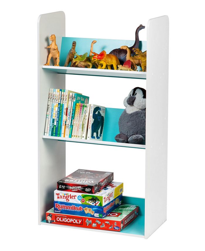 IRIS USA 3-Tier Tilted Shelf Book Rack - Macy's