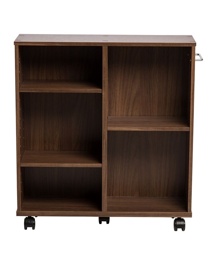 IRIS USA Wooden Rolling Shelf - Macy's