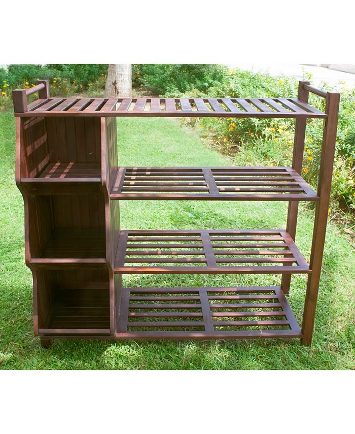 northbeam 4-Tier Outdoor Shoe Rack Cubby - Macy's