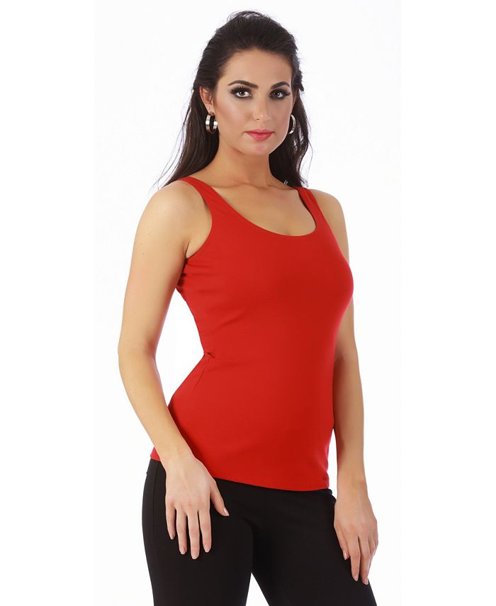Instant Figure Instantfigure Scoop Neck Tank Top - Macy's