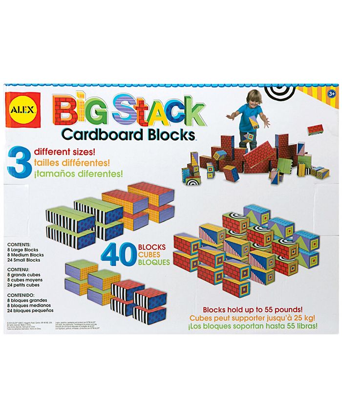 ALEX Toys Big Stack Cardboard Blocks - Macy's
