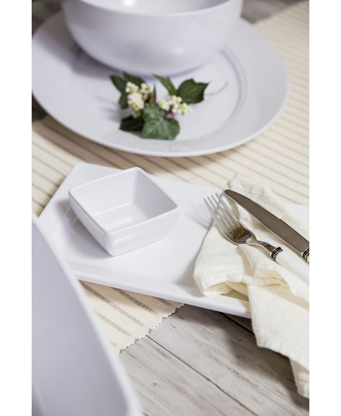 Q Squared Diamond Melamine Dinnerware Collection & Reviews - Dinnerware ...