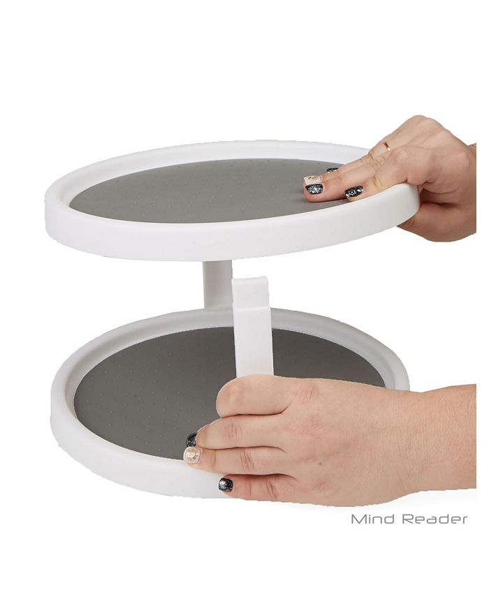 Mind Reader 2-Tier Kitchen Storage Spice Rack Counter top Organizer ...