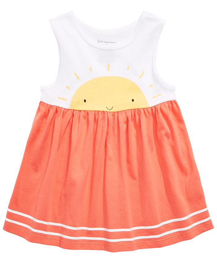 First Impressions Baby Girls Summer Sun Graphic Tunic, Created for Macy ...