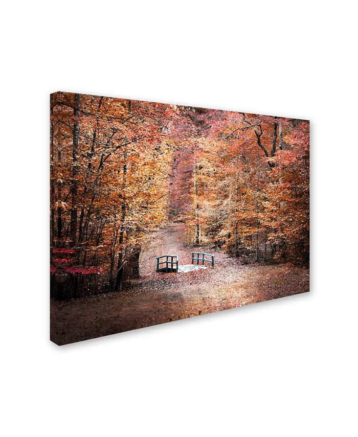 Trademark Global Jai Johnson 'The Little Blue Bridge' Canvas Art - 47 ...