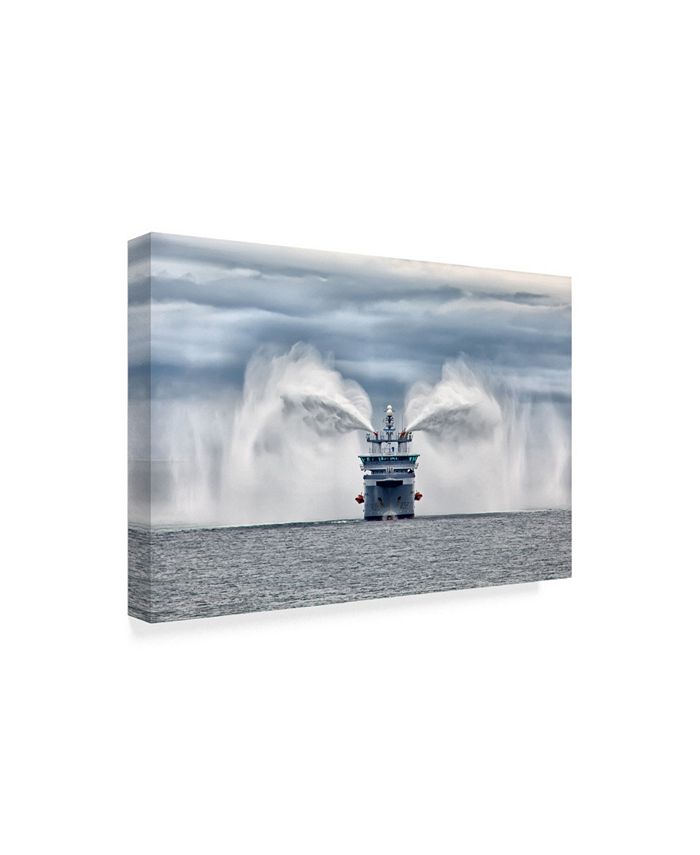 Trademark Global Roy Samuelsen 'Norwegian Coast Guard' Canvas Art - 19 ...