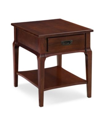 Leick Home Stratus Drawer End Table - Macy's