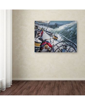 Trademark Global Michael Delman 'Storm In San Francisco Bay' Canvas Art ...