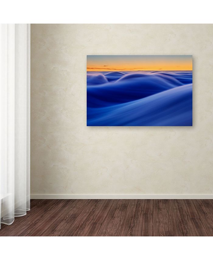 Trademark Global Martin Rak 'Waves' Canvas Art - 24" x 16" x 2" - Macy's