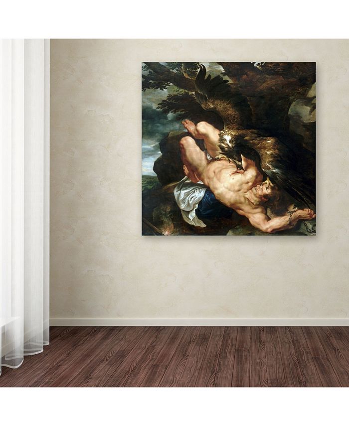 Trademark Global Peter Paul Rubens 'Prometheus Bound' Canvas Art - 24 ...