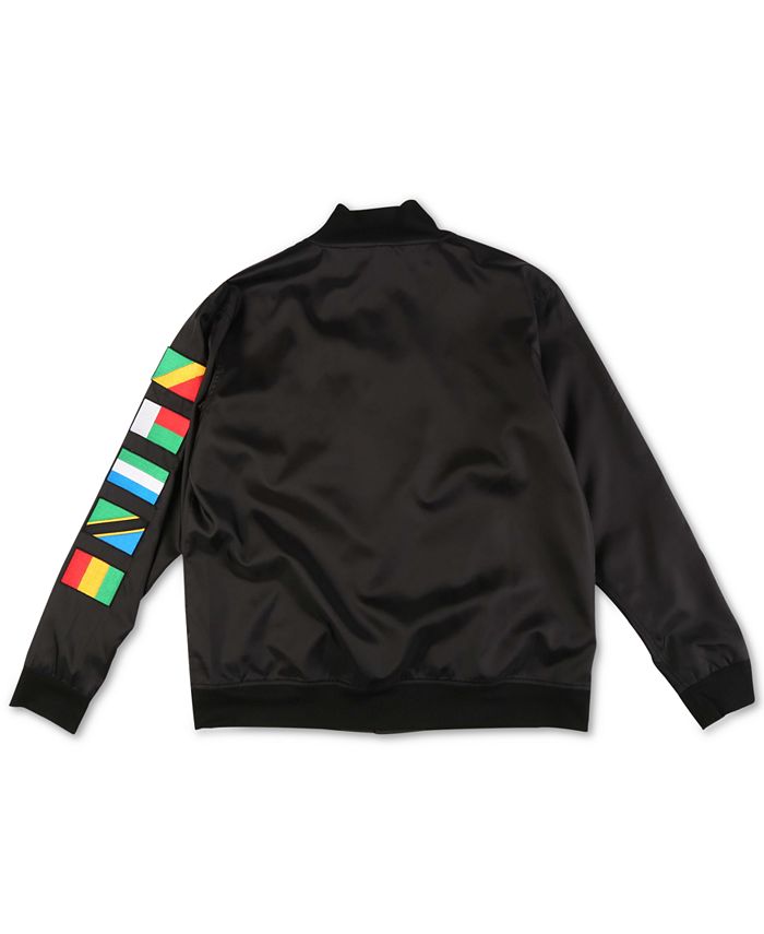 LRG Men's Logo Graphic Bomber Jacket - Macy's
