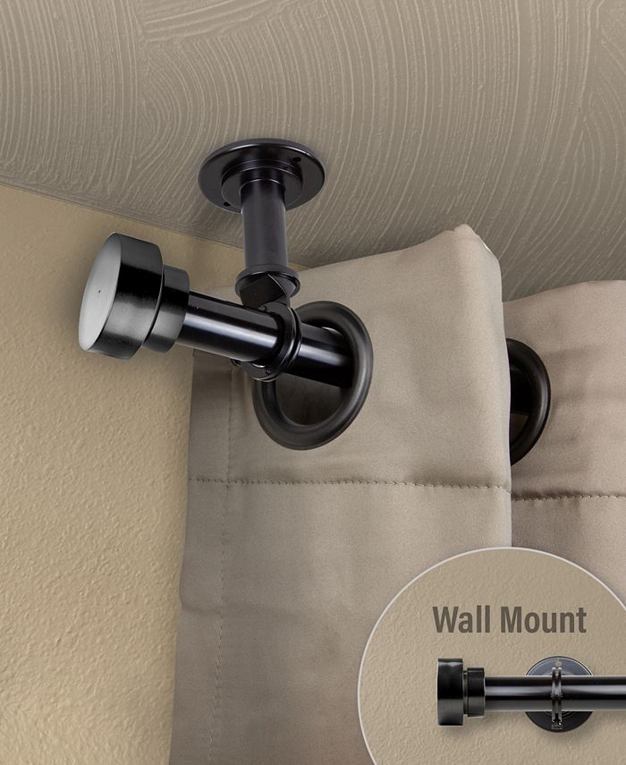 Rod Desyne Bonnet 1" Ceiling Curtain Rod/Room Divider 120"-170 ...