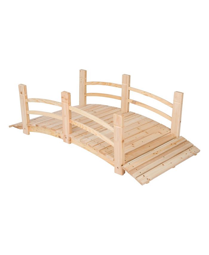 Shine Company 5 Ft. Cedar Garden Bridge - Macy's