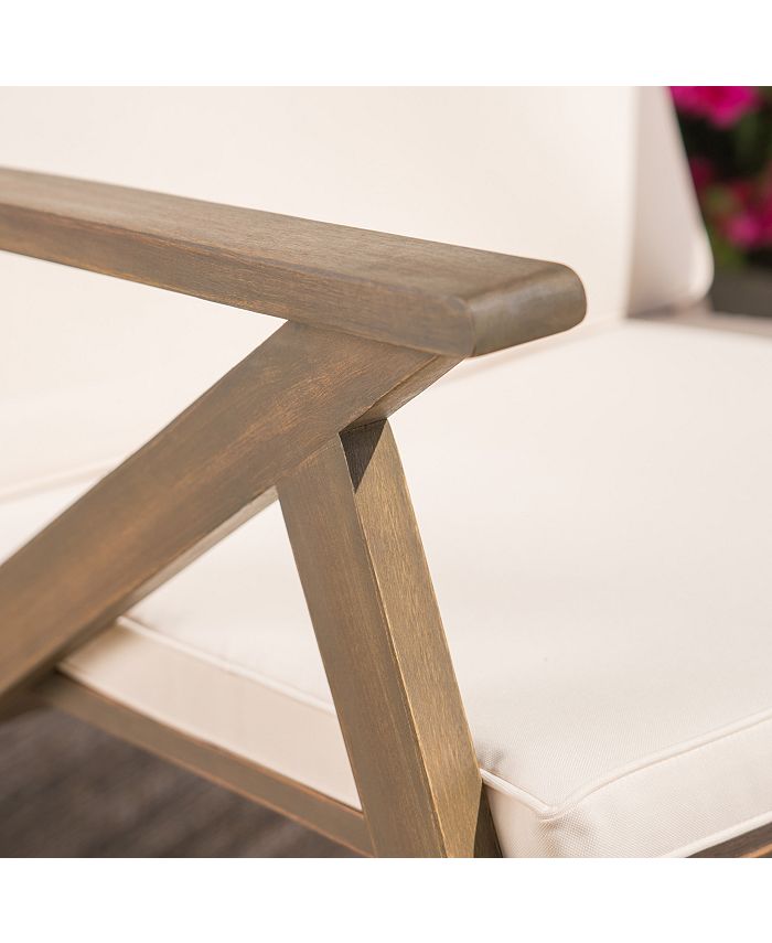 Noble House Gus Outdoor Rocking Chair - Macy's