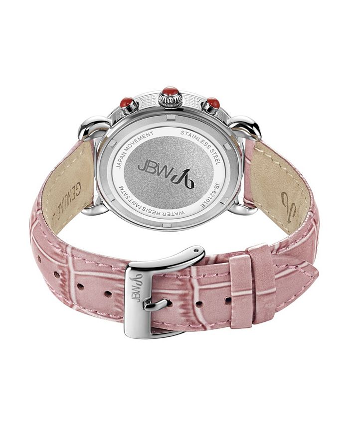 Jbw Women's Victory Diamond (1/6 ct.t.w.) Stainless Steel Watch - Macy's