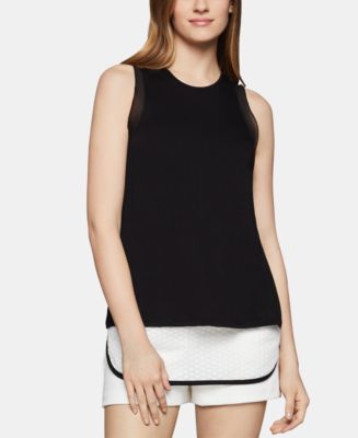 BCBGeneration Georgette-Trim Tank Top - Macy's