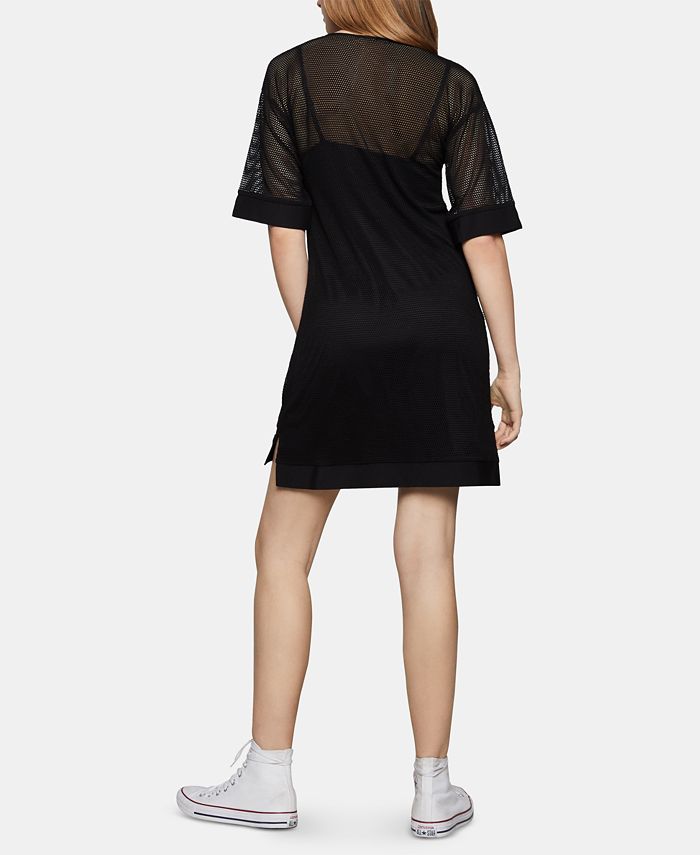 BCBGeneration Mesh Shift Dress - Macy's