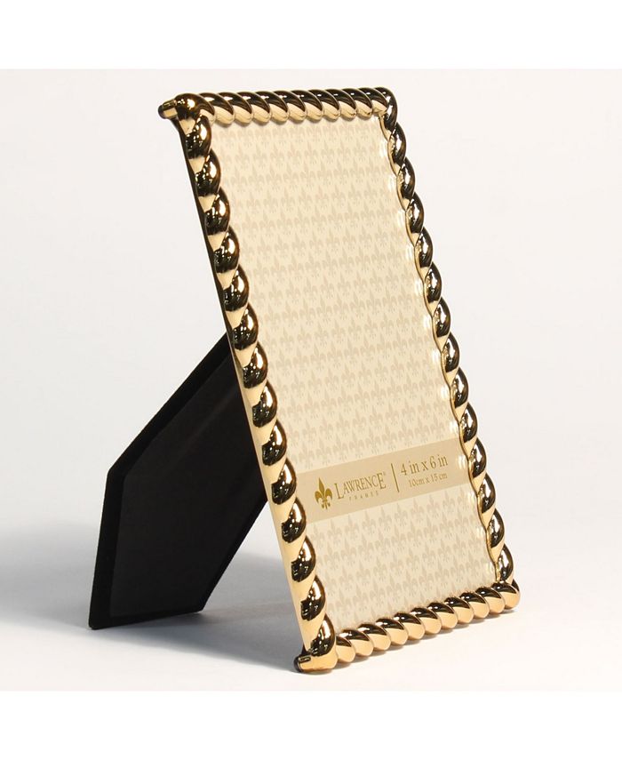 Lawrence Frames Golden Rope Picture Frame - 4" x 6" - Macy's