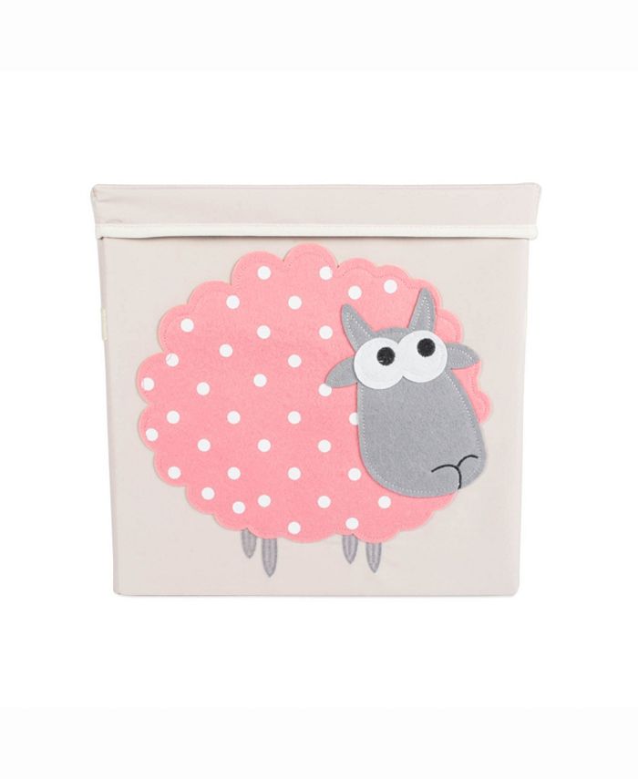 Design Imports Design Import Kid Cube Sheep, Square with Lid - Macy's