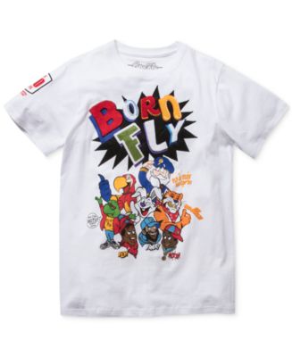 Born Fly Men's Big & Tall Logo Graphic T-Shirt - Macy's