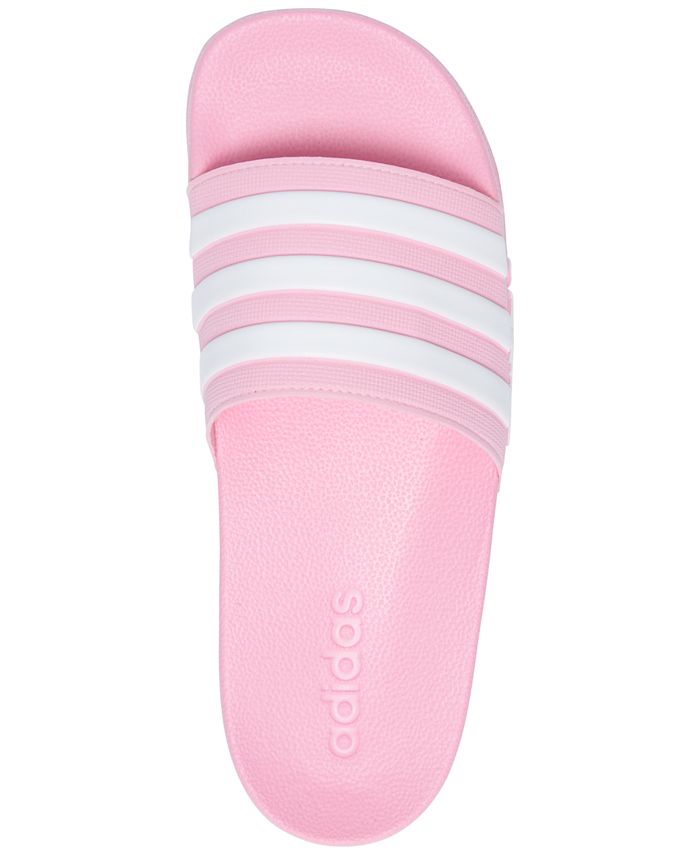 adidas Little Girls' Adilette Shower Slide Sandals from Finish Line ...