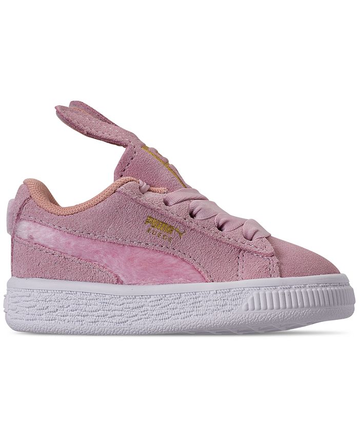 Puma Toddler Girls' Suede Easter Casual Sneakers from Finish Line - Macy's