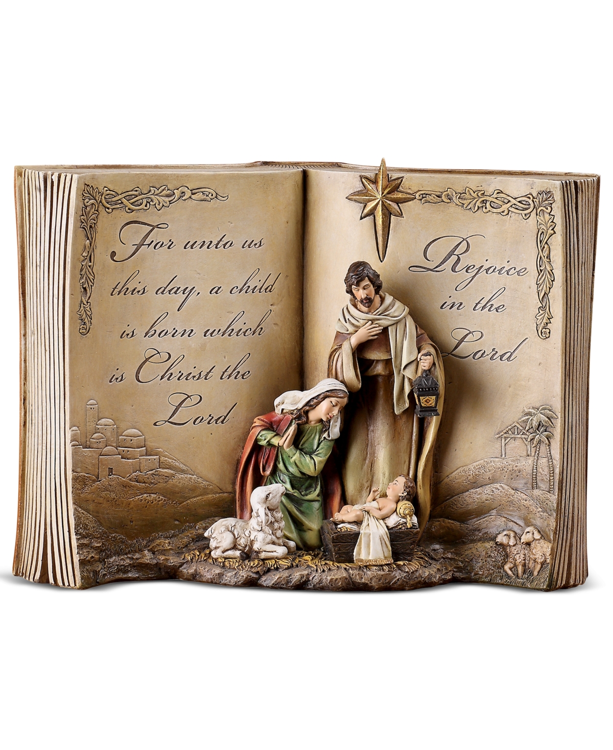 Click here for Napco Bible Nativity Scene  Created for Macys prices