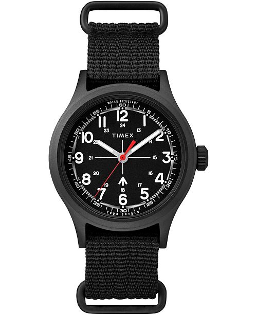 Timex Boutique Timex X Todd Snyder Military Inspired 40mm Fabric Strap ...