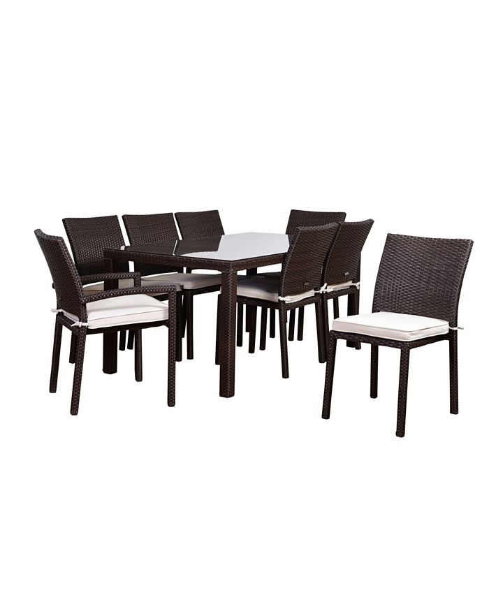 Amazonia 9 Piece Patio Dining Set - Macy's
