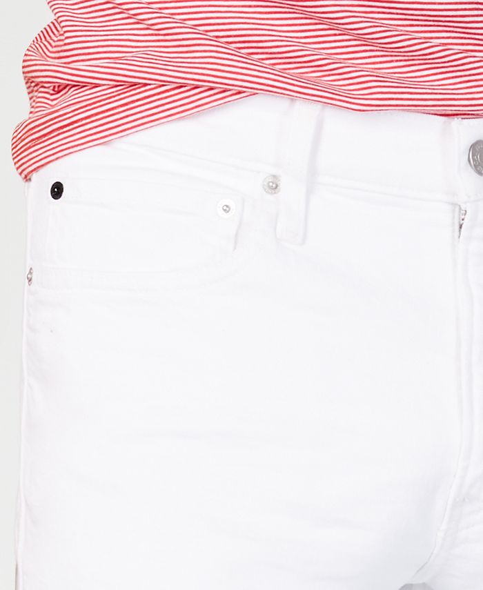 Calvin Klein Jeans Men's Slim-Fit Ripped White Jeans - Macy's
