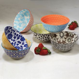 Certified International Chelsea Bowls Set of 6 - Macy's