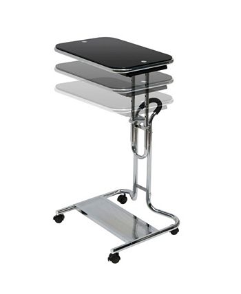 Clickhere2shop Laptop Cart with Mouse Chrome - Macy's