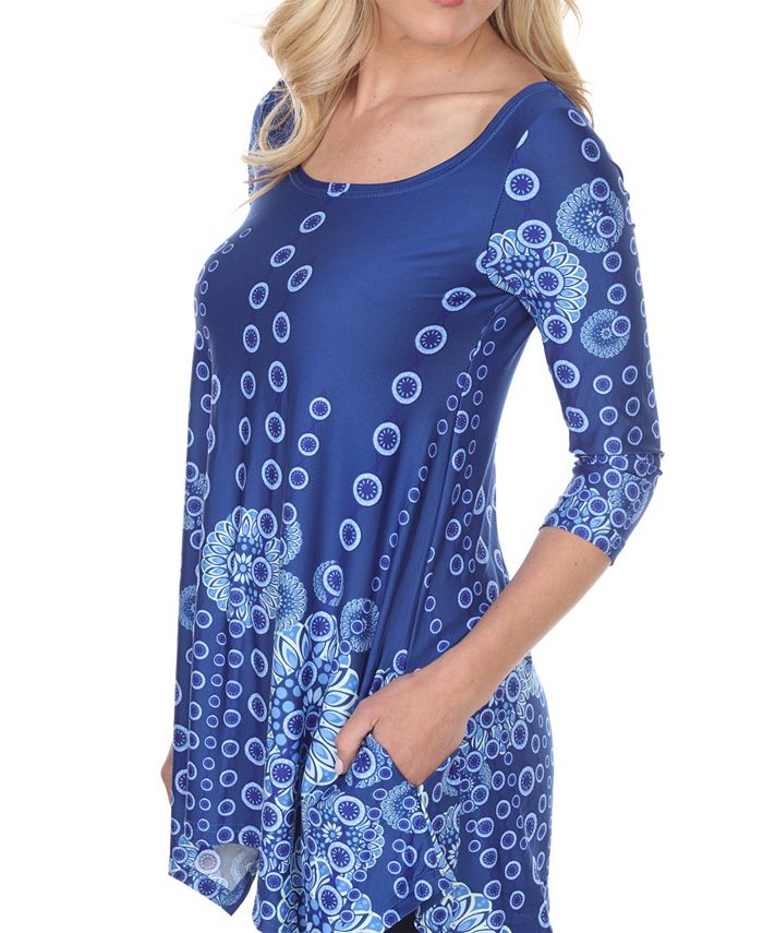 White Mark Women's Rella Tunic - Macy's