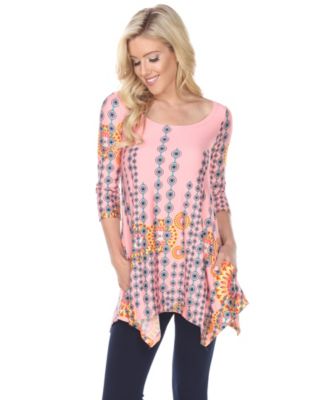 White Mark Women's Rella Tunic - Macy's