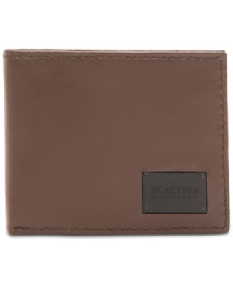 Kenneth Cole Reaction Men's Extra-Capacity Slimfold Leather Wallet - Macy's