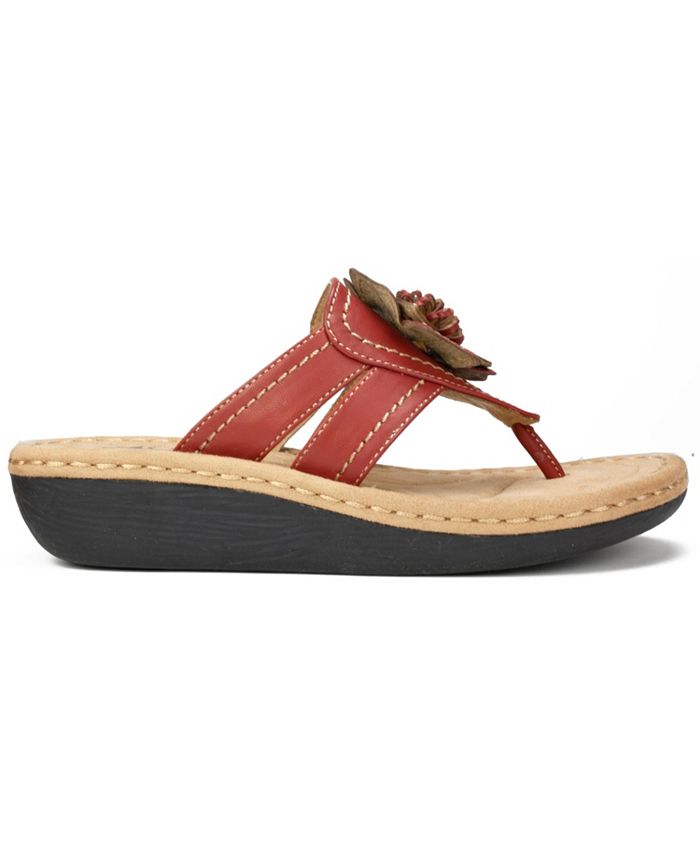 Cliffs by White Mountain Carnation Comfort Thong Sandals & Reviews ...