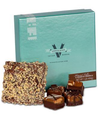 V Chocolates 1-Lb Toffee Caramel Combo - Macy's