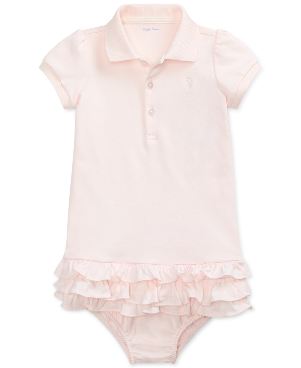 Click here for Polo Ralph Lauren Baby Girls Ruffled Trim Cupcake... prices