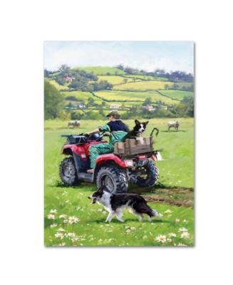 The Macneil Studio 'Quad Bike' Canvas Art - 14" x 19" - Macy's