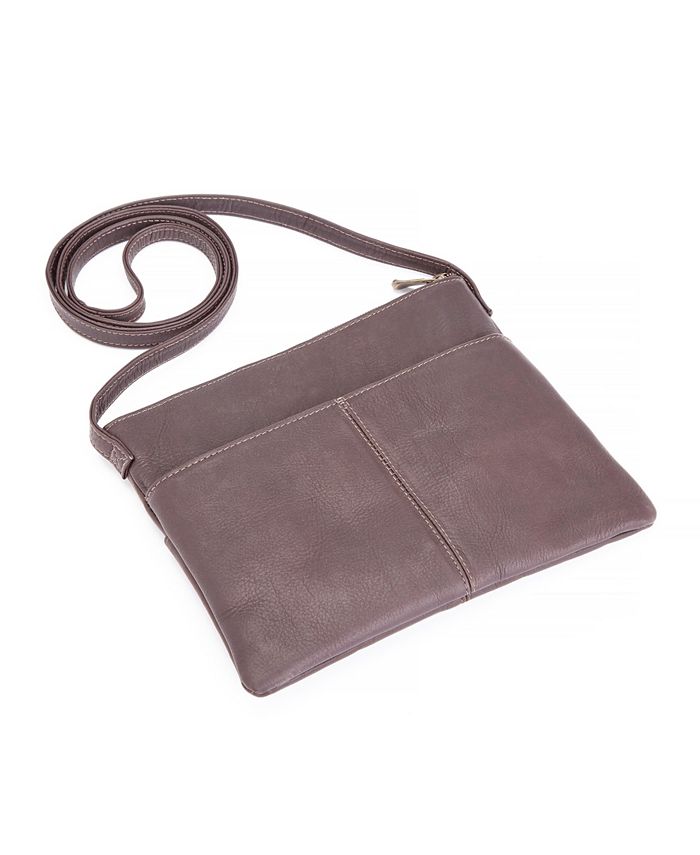 Royce Leather Royce New York Cross Body Bag - Macy's