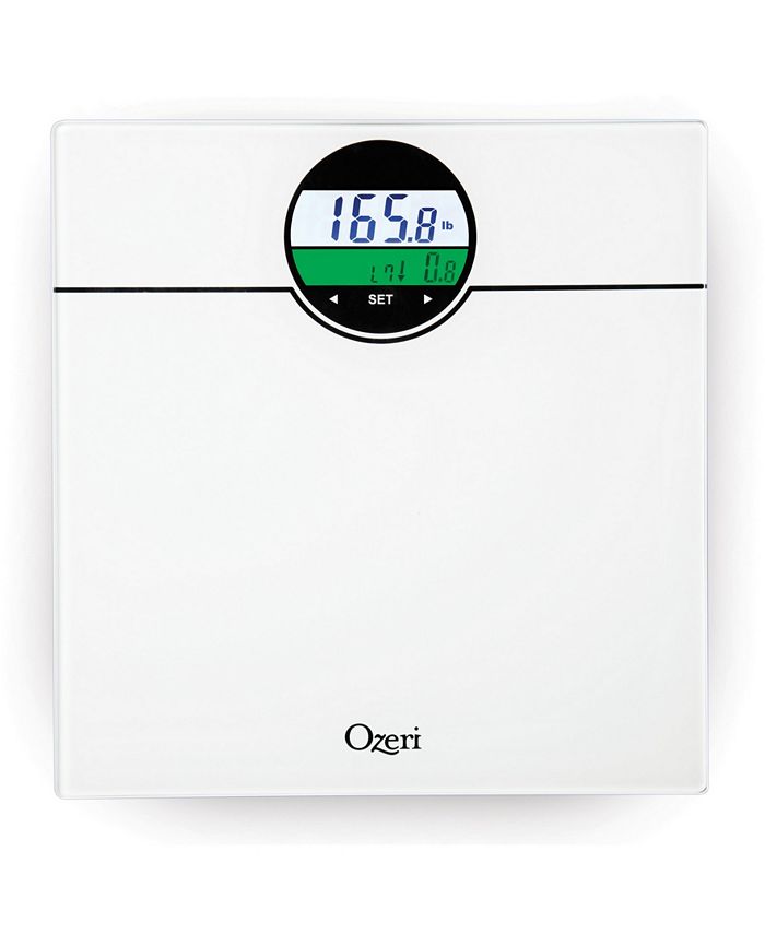 Ozeri WeightMaster 440 lbs Bath Scale with BMI, BMR and Weight Change ...
