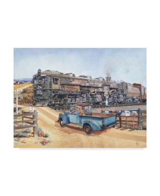 Les Ray 'When The Earth Quakes' Canvas Art - 24" x 18" - Macy's