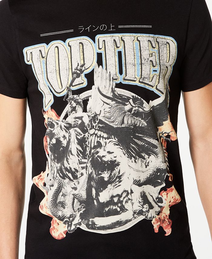 GUESS Men's Top Tier Graphic T-Shirt - Macy's