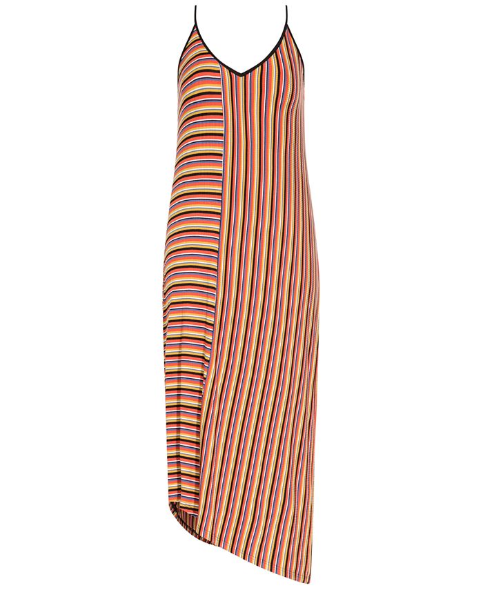 City Chic Trendy Plus Size Retro Striped Dress Macys