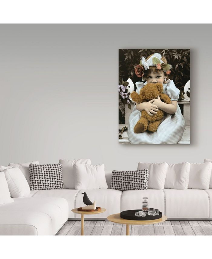 Trademark Global Sharon Forbes 'Peek A Boo' Canvas Art - 35" x 47" - Macy's