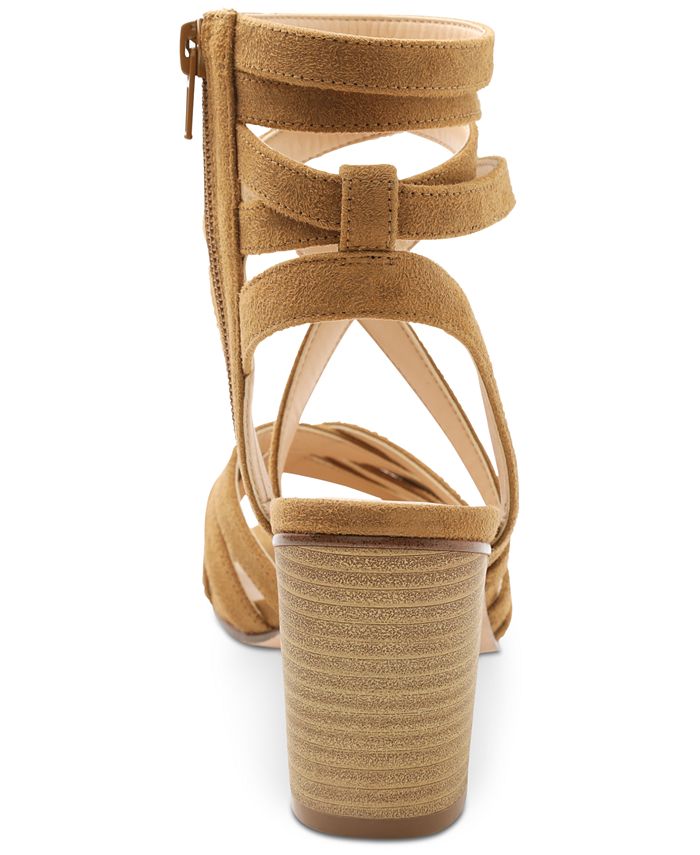 XOXO Eden Block-Heel Dress Sandals - Macy's