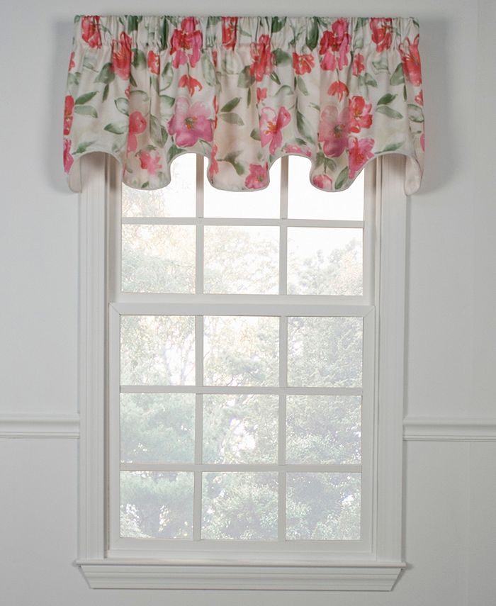 Ellis Curtain Scallop Valance 70x17 - Macy's