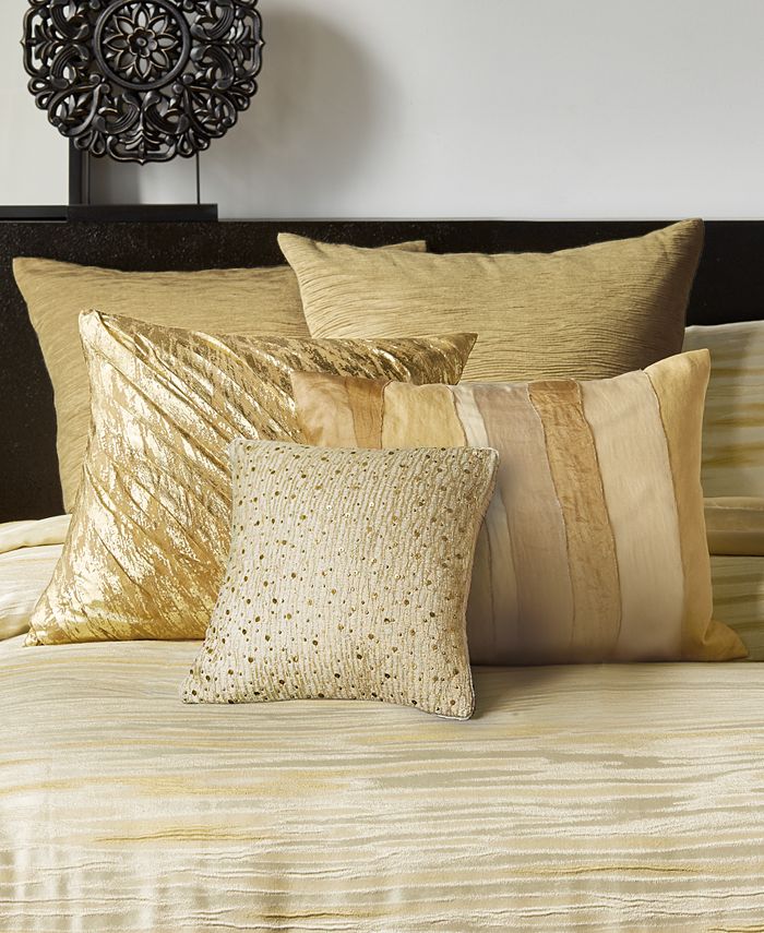 Donna Karan Home Gilded King Duvet Set - Macy's